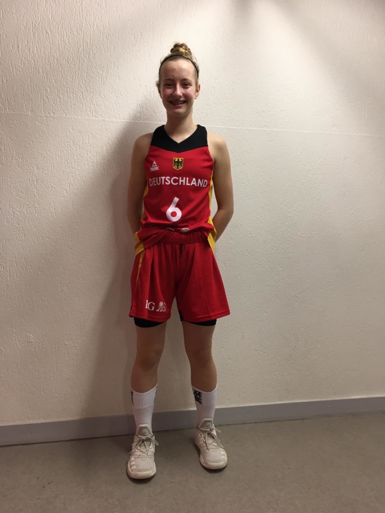 BBC-Talent Lilly Rüße steigert sich von Spiel zu Spiel im DBB-Dress ...